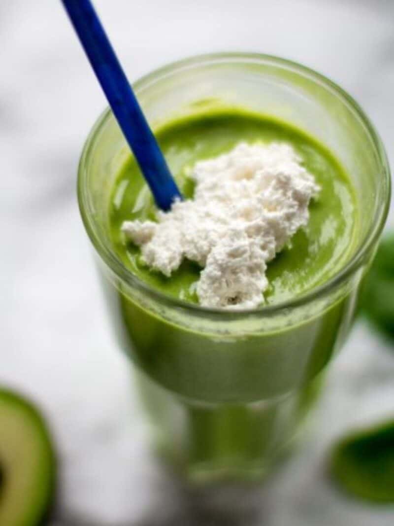 Shamrock Shake Vegan Shake Recipe - Intentionally Eat