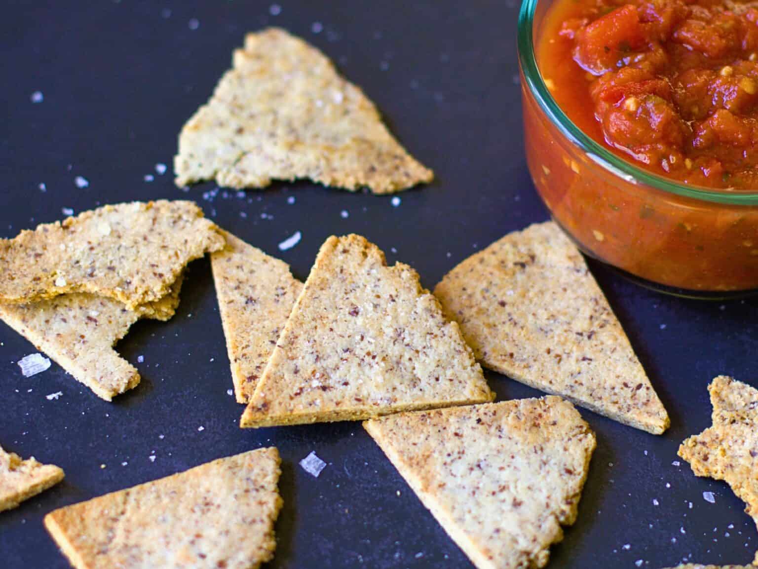 The Best Keto Tortilla Chips Recipe - Intentionally Eat